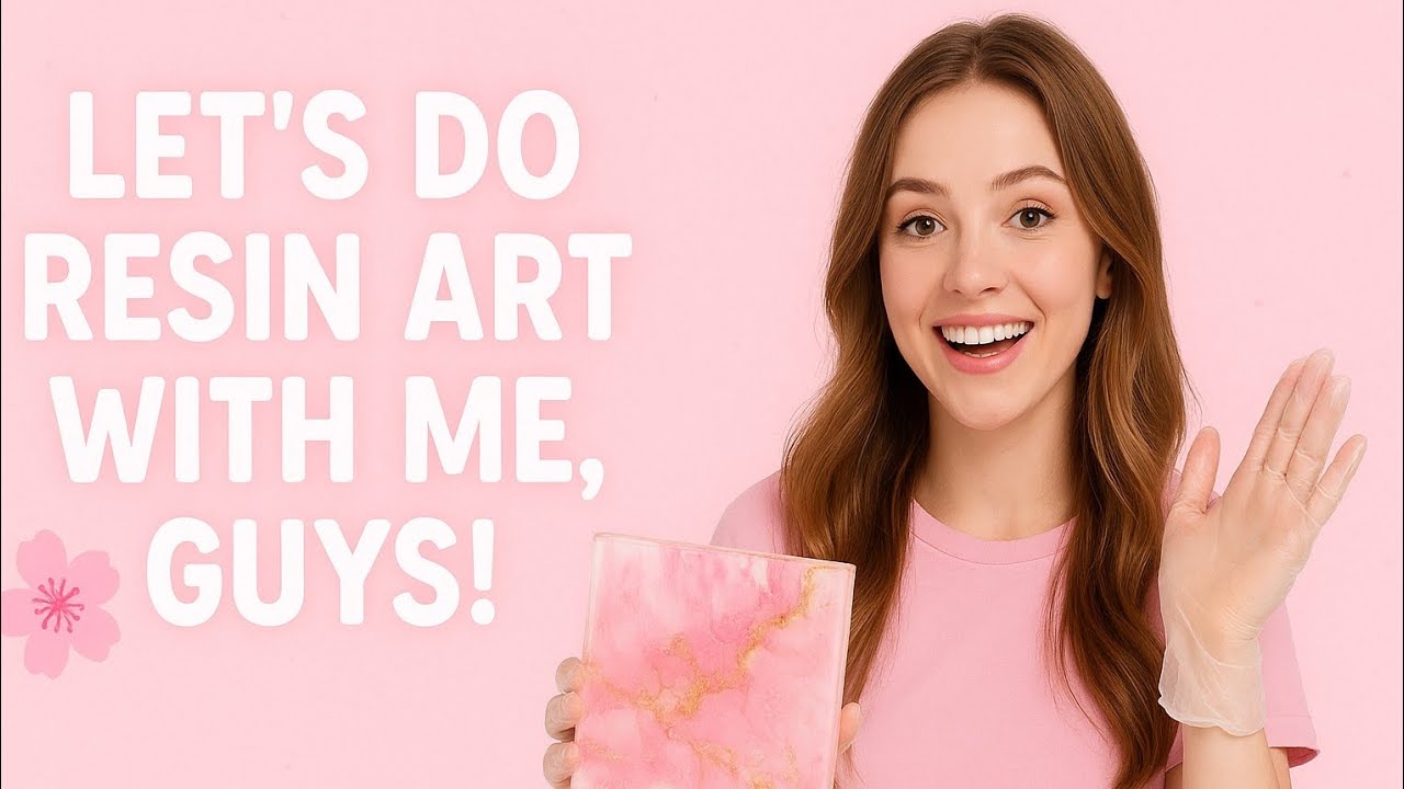 🌸💕Let's Do Resin Art With Me | Aesthetic Resin Art Ideas 2025 ...