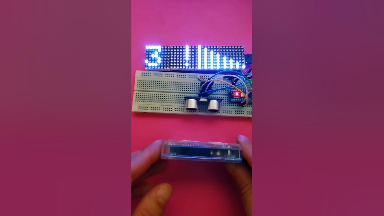 Ultrasonic Parking Sensor Arduino Arduinoproject Arduinotutorial Youtube