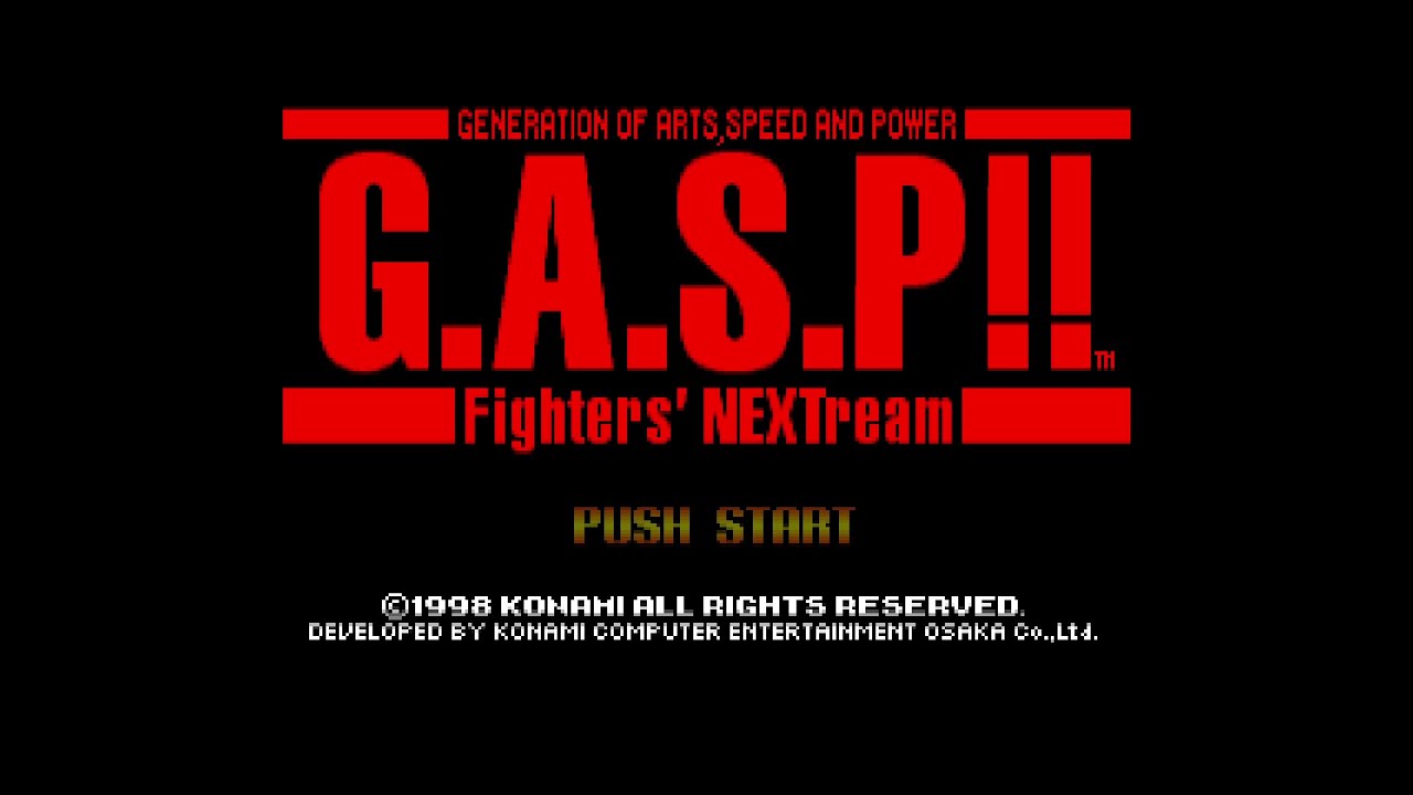 G.A.S.P!! Fighters' NEXTream. [N64 - Konami]. (1998). Full Serina Hiyu ...