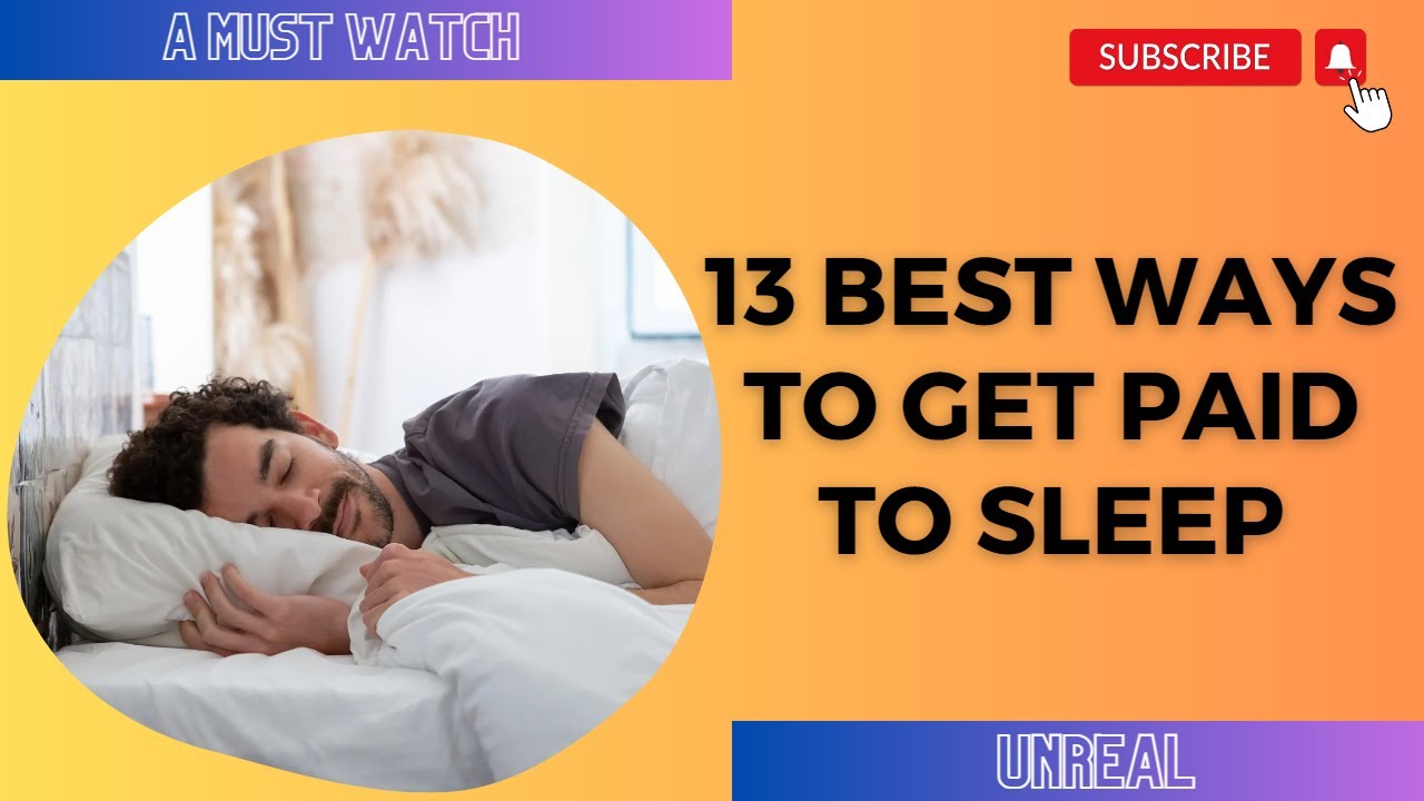 13 Best Ways to Get Paid to Sleep | Passive Income Ideas for Better ...