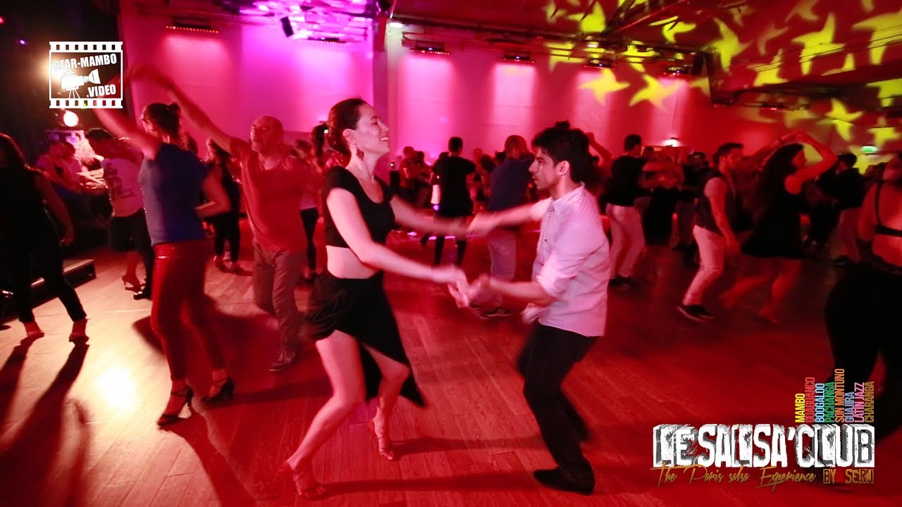 Gustavo & Maeva - social dancing @ LeSalsa'Club Party - YouTube