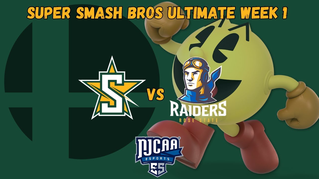 SUNY Sullivan Esports Smash Bros NJCAA Week 1 vs Rose State College ...
