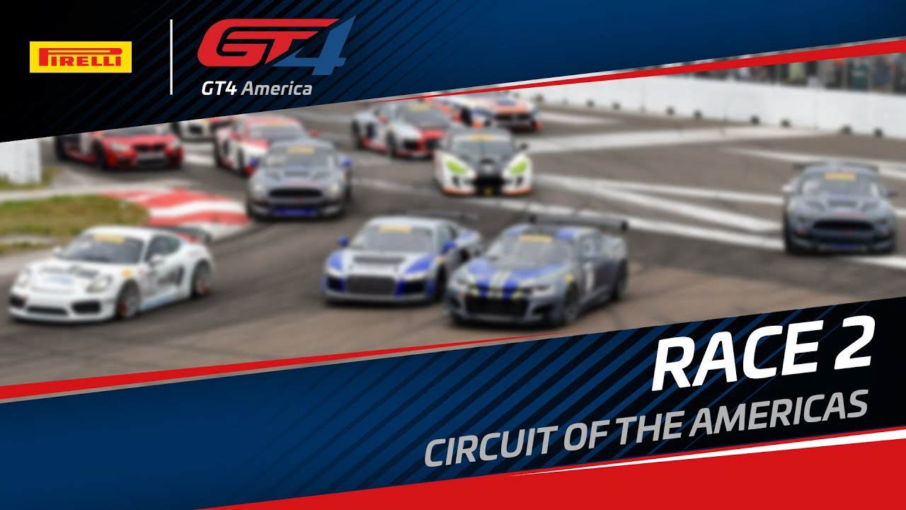 RACE 2 - COTA - Pirelli GT4 America - GT4X - 2019 - YouTube