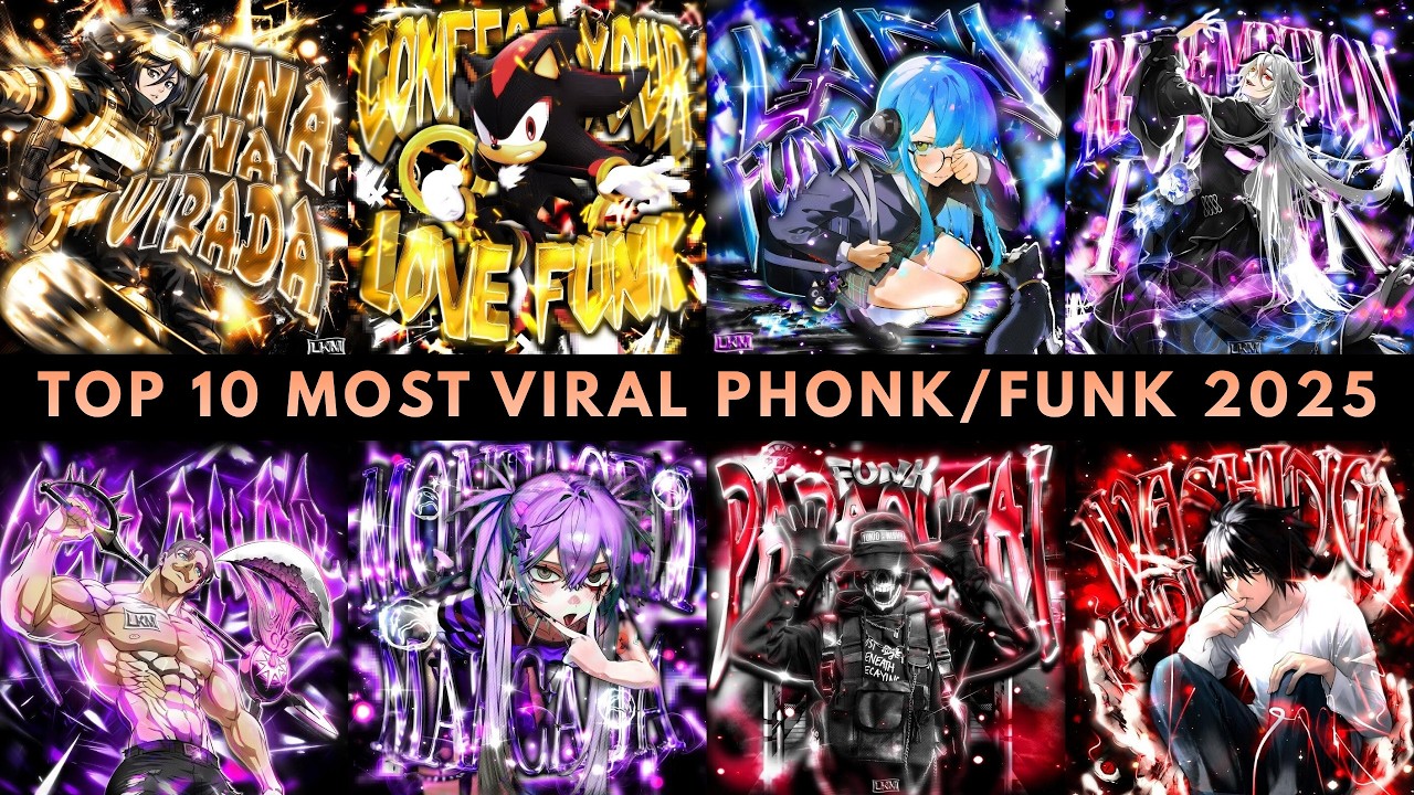 TOP 10 MOST VIRAL PHONK/FUNK 2025 PLAYLIST 🎵 - YouTube