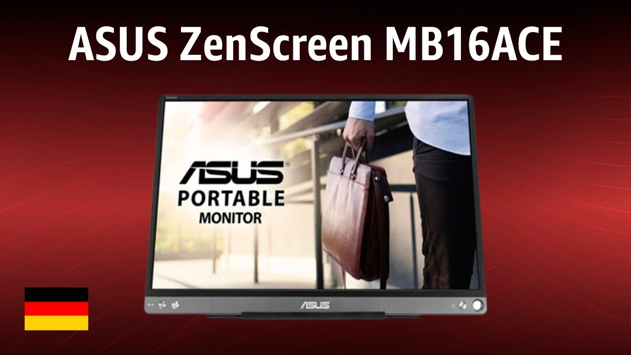 Monitor ASUS ZenScreen MB16ACE | TEST | Deutsch - YouTube