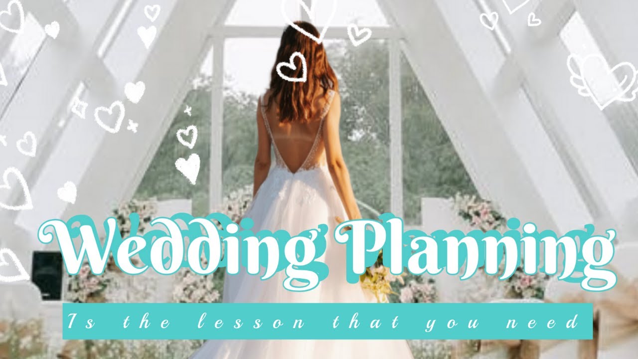 Why planning your wedding might be the lesson that you need - YouTube