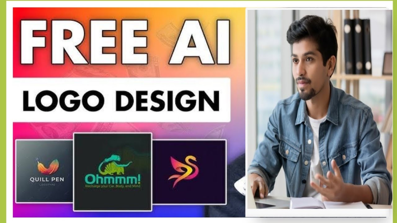 How to create Logo for website in 1 minute with AI Tool || Create Free ...