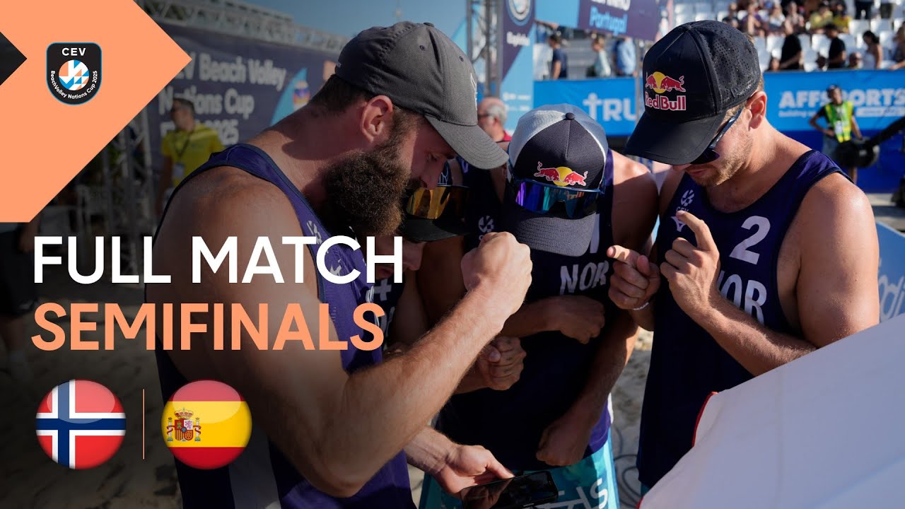 Full Match | Norway vs. Spain | CEV Beach Nations Cup Final 2025 | Men (SF) - YouTube