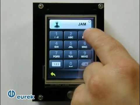 Custom application example: STM32 touch-screen module - YouTube