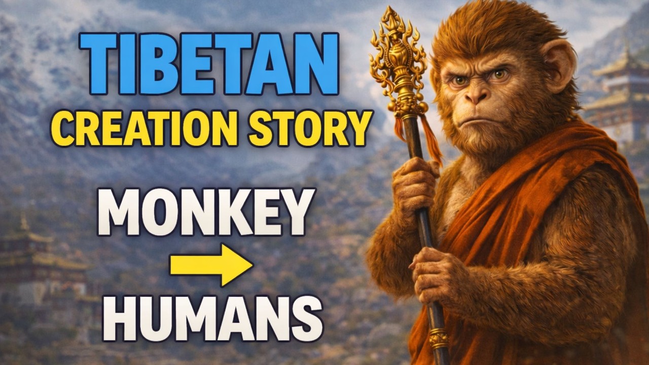 The Tibetan Origin Story | The Tibetan Legend of How Humans Began With ...