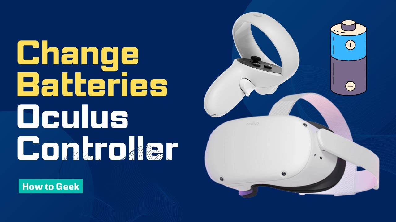 How Do You Change Batteries in Oculus Quest 2 Controllers - YouTube