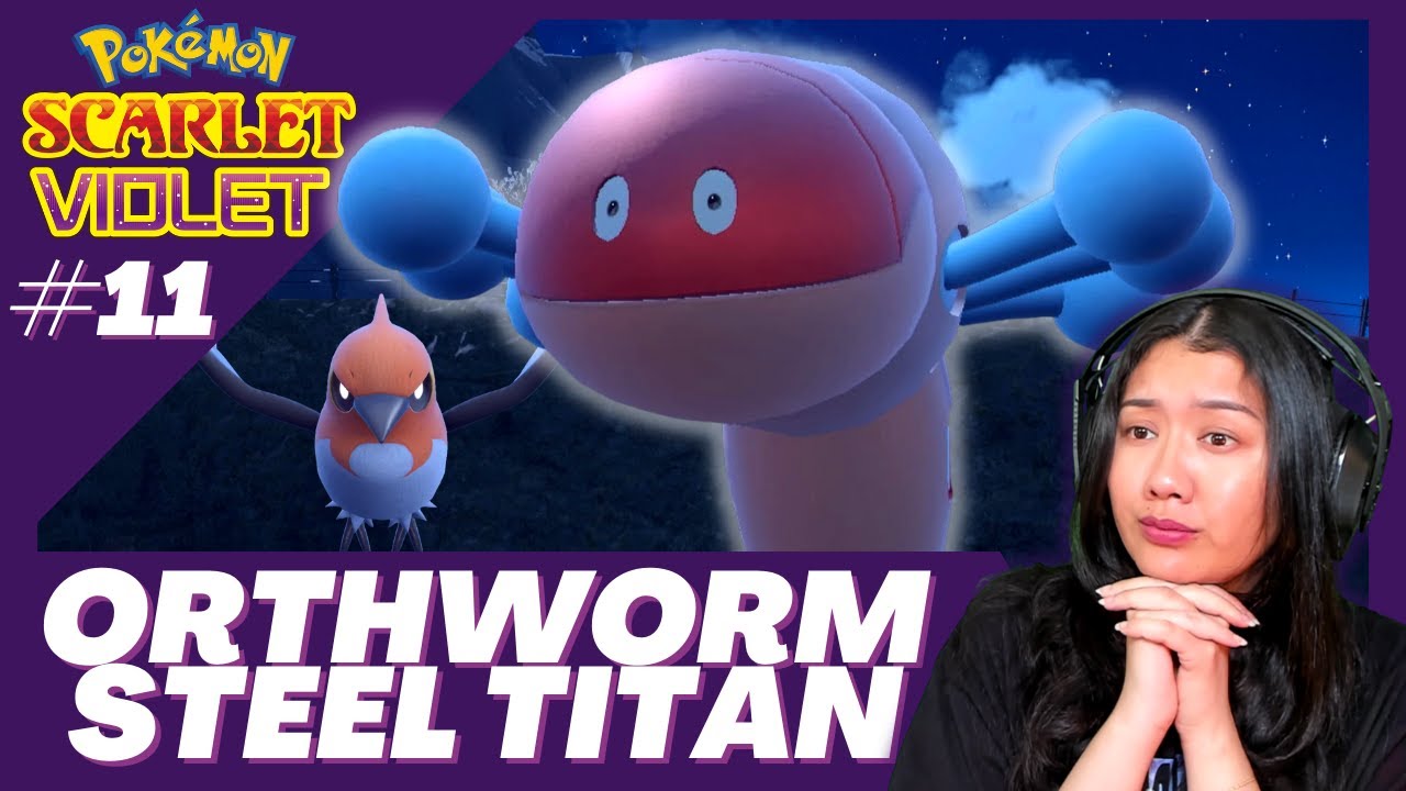 Lurking Steel Titan - Orthworm | Pokemon Scarlet and Violet | Gameplay ...