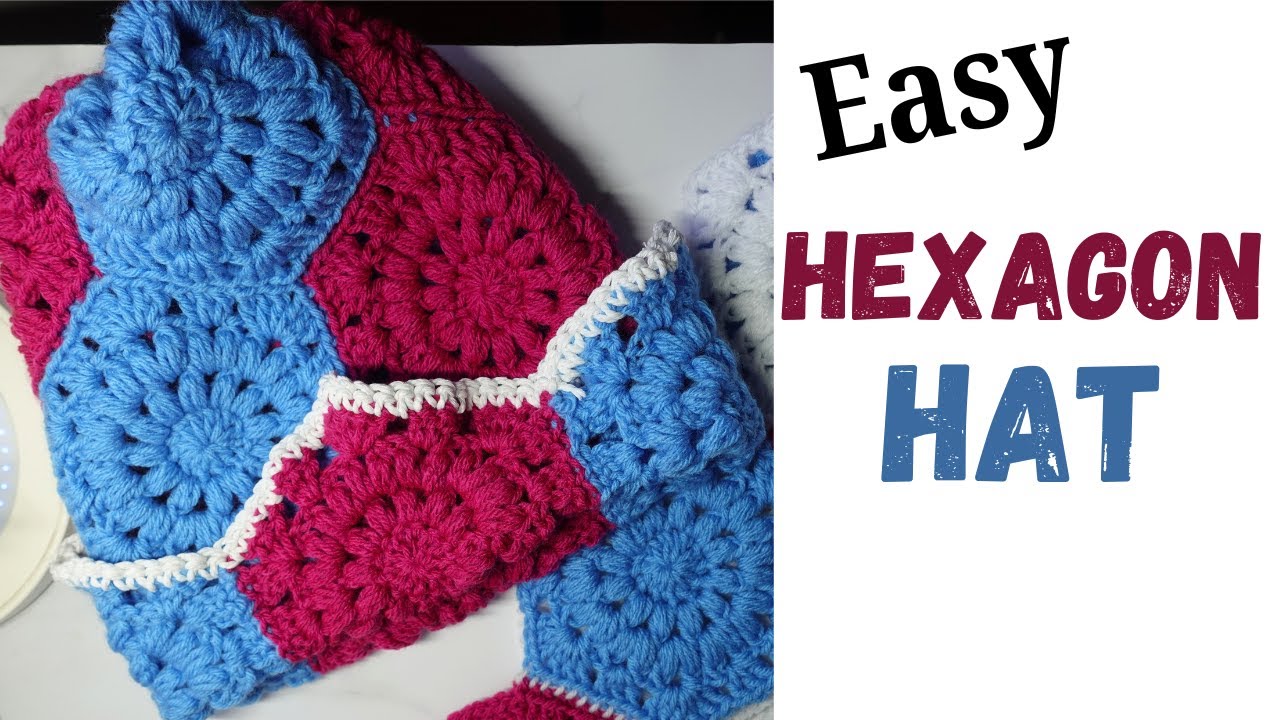 CROCHET Hexagon Hat! | Beginner-Friendly Crochet Pattern - YouTube