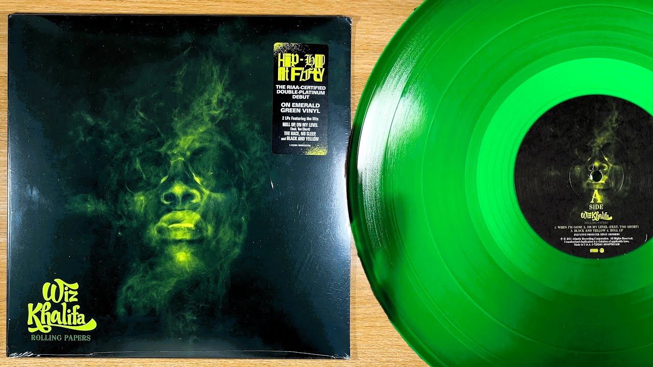 Wiz Khalifa - Rolling Papers Hip Hop At 50 Emerald Green Vinyl - YouTube
