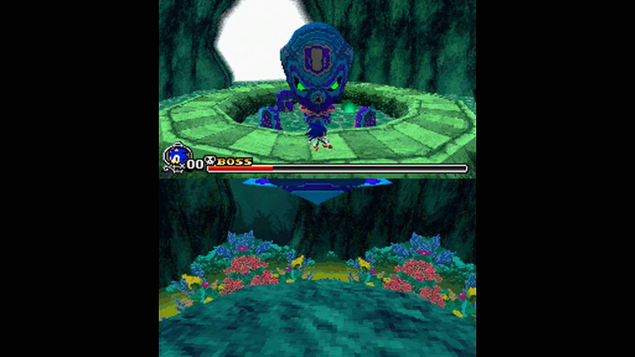 Sonic Rush Adventure Boss 3 - Ghost Kraken - YouTube