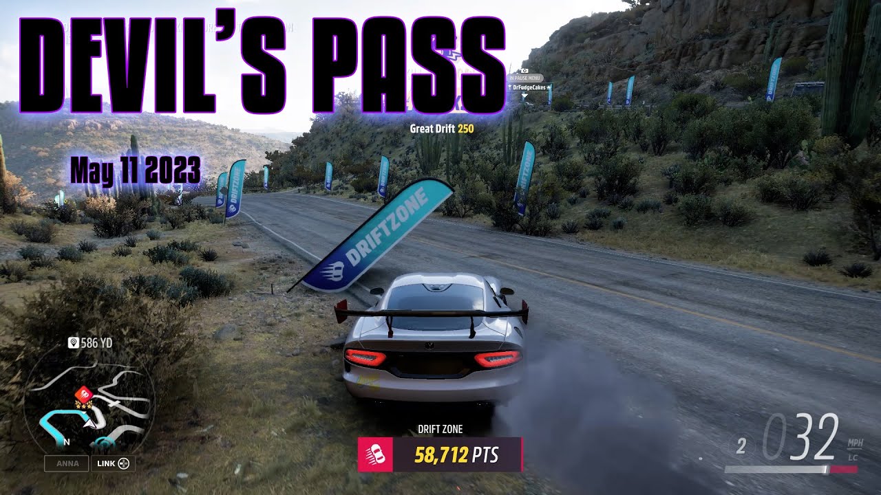Forza Horizon 5 * Rally Adventure * Devil's Pass Drift Zone Weekly Challenge - How To (May 11 ...