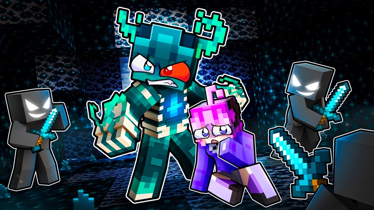 REBORN as the SCULK LORD in Minecraft! - YouTube