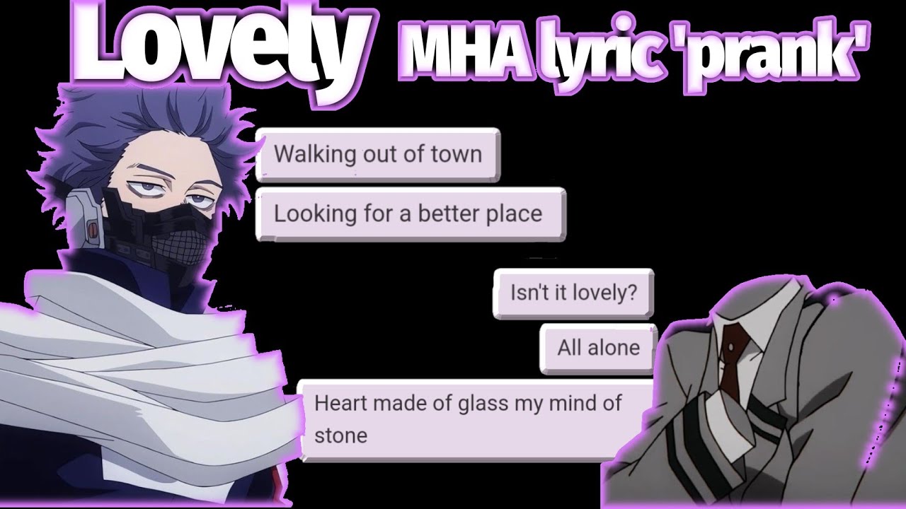 Lovely - MHA lyric 'prank' Hagakure & Shinsou - YouTube