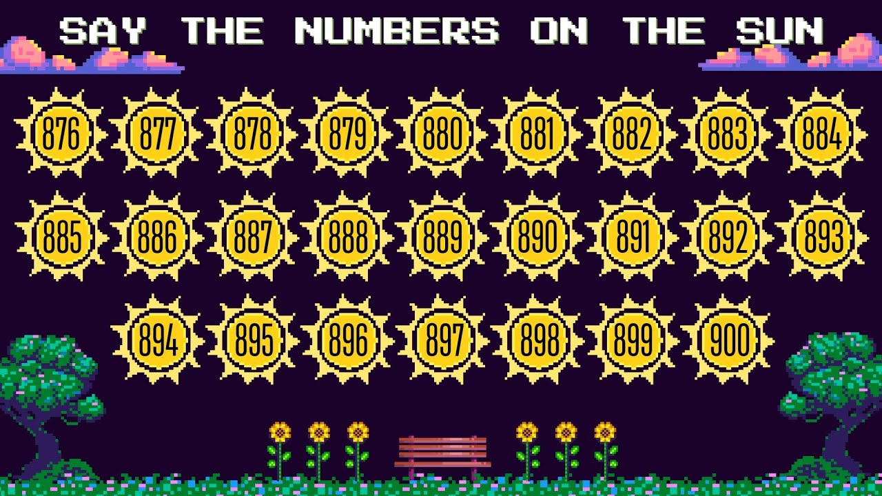 Counting BIG Numbers 851 to 900 is FUN with Counting Companion - YouTube