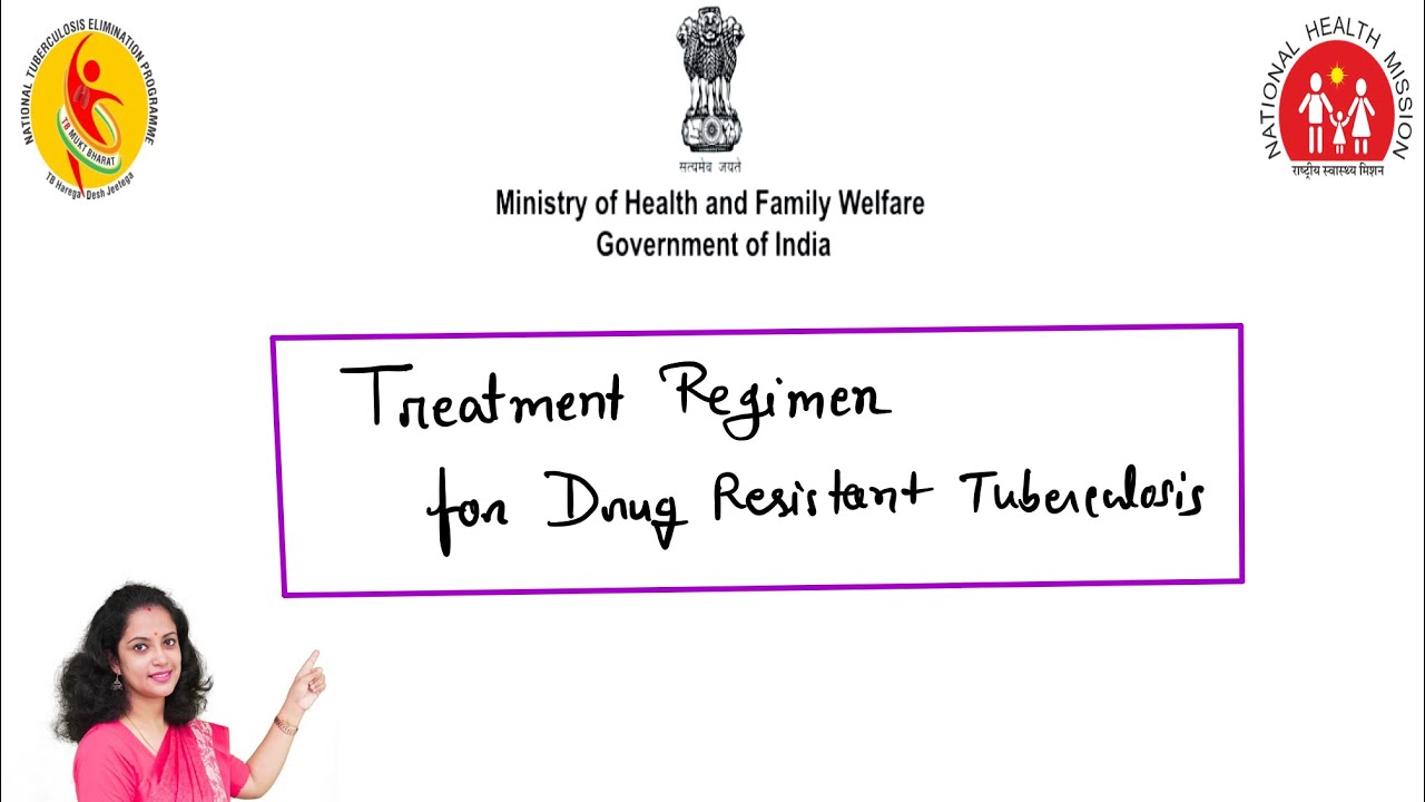 Treatment Regimen for Drug Resistant Tuberculosis #Tuberculosis #ntep # ...
