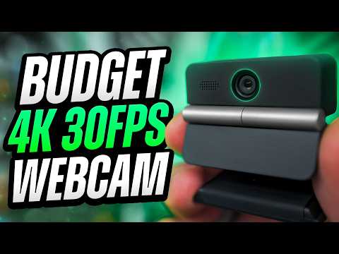 Easily the BEST Budget 4K Webcam - OBSBot Meet Flip