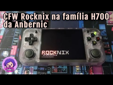 Rocknix na família Chip H700 da Anbernic - YouTube