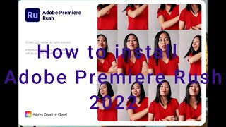 Adobe Premiere Rush 2022 Revealed For Pc Installation Tutorial Food ...