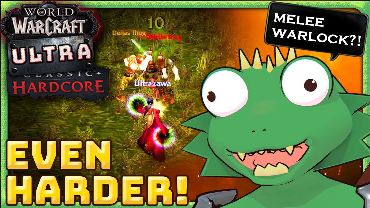 MELEE WARLOCK Makes the Ultra Hardcore Challenge MORE DEADLY ☠️ | World ...