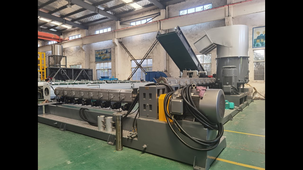 STRAND PELLETIZING LINE - YouTube