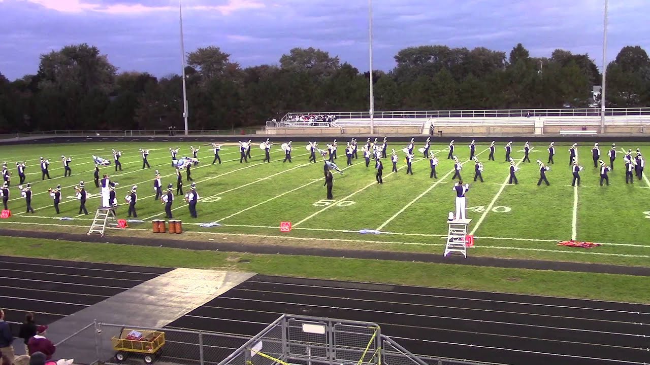 Fitzgerald High School Marching Band, Festival 10-8-14 - YouTube