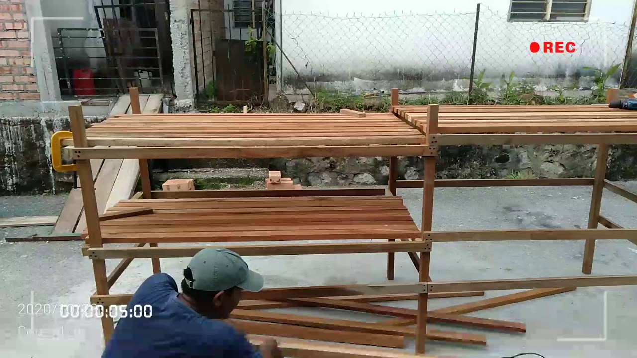 diy rak pokok pakteh - YouTube