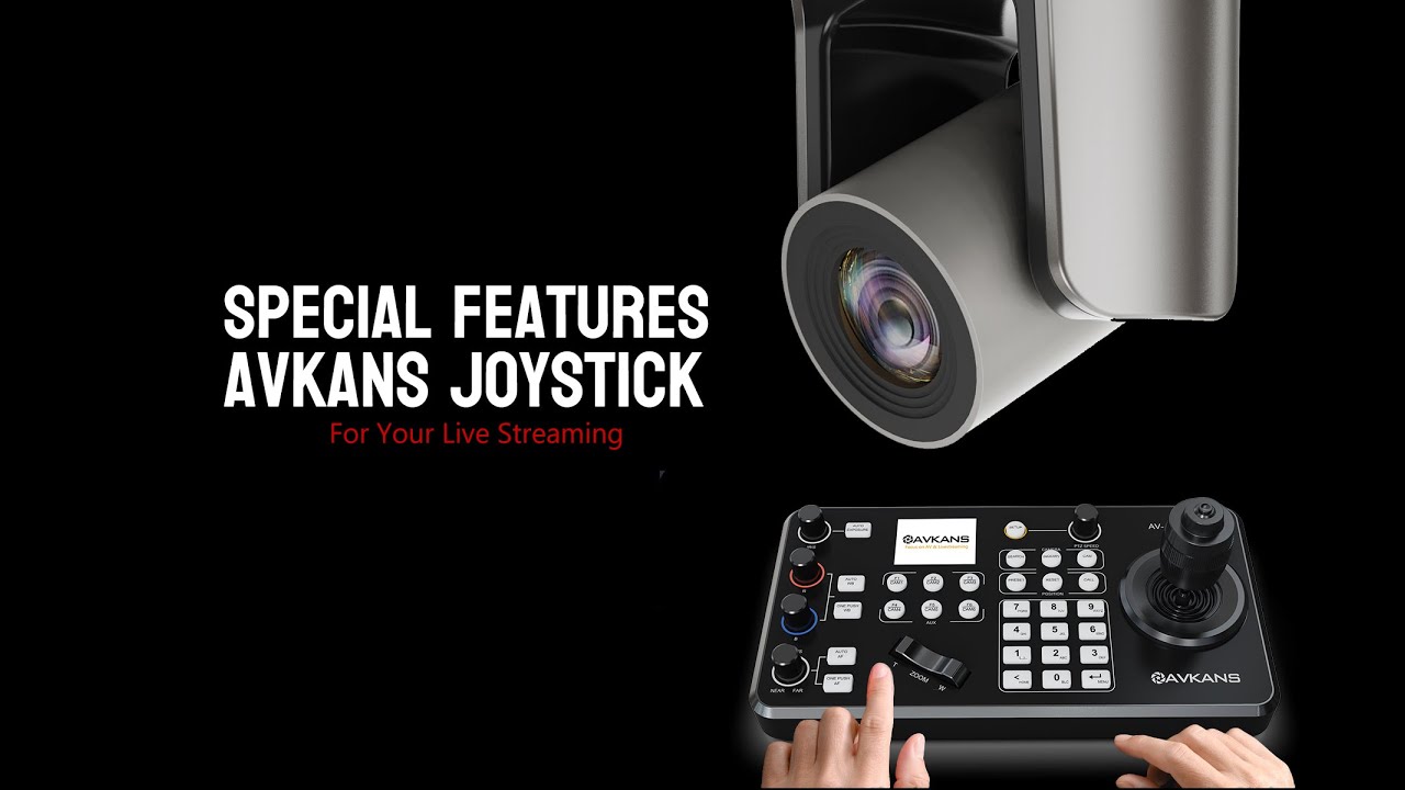 Why Choose AVKANS IP PTZ Camera Joystick Controller? #ptzcamera # ...