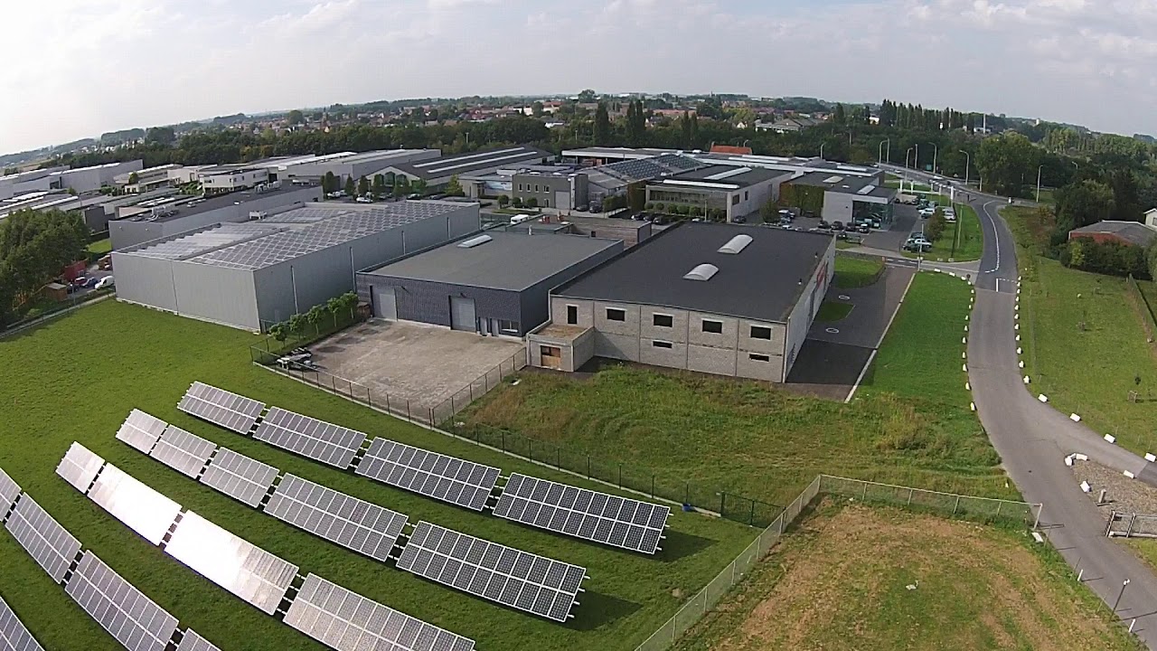 MR Group/MR Solar zonnepanelen grondopstelling - YouTube