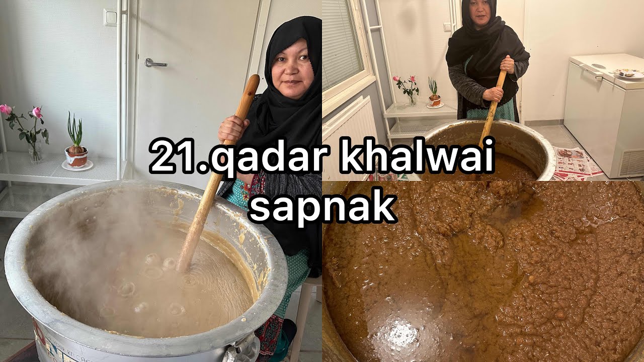 Making halwaji samanak😍//lailatyr qadar 2023🙏🏼🤲🏼 ️ - YouTube