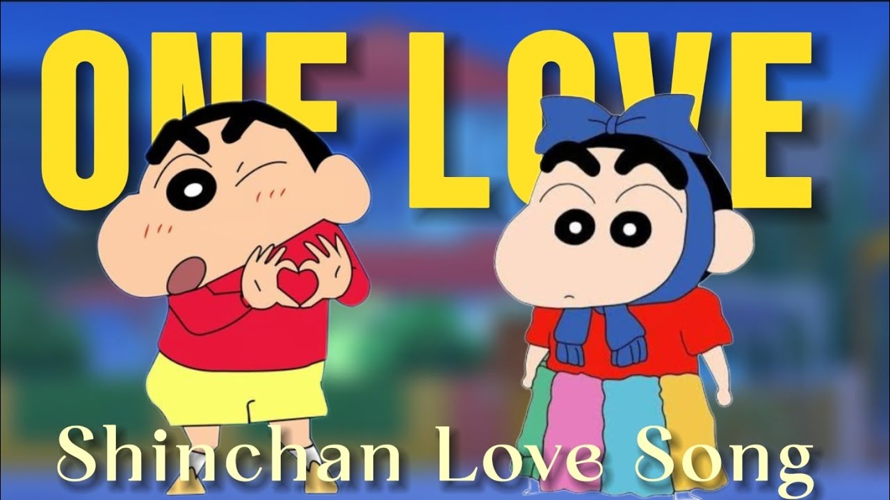 One Love Song In Shinchan Version🥰 Shinchan Version of One Love 💕 # ...