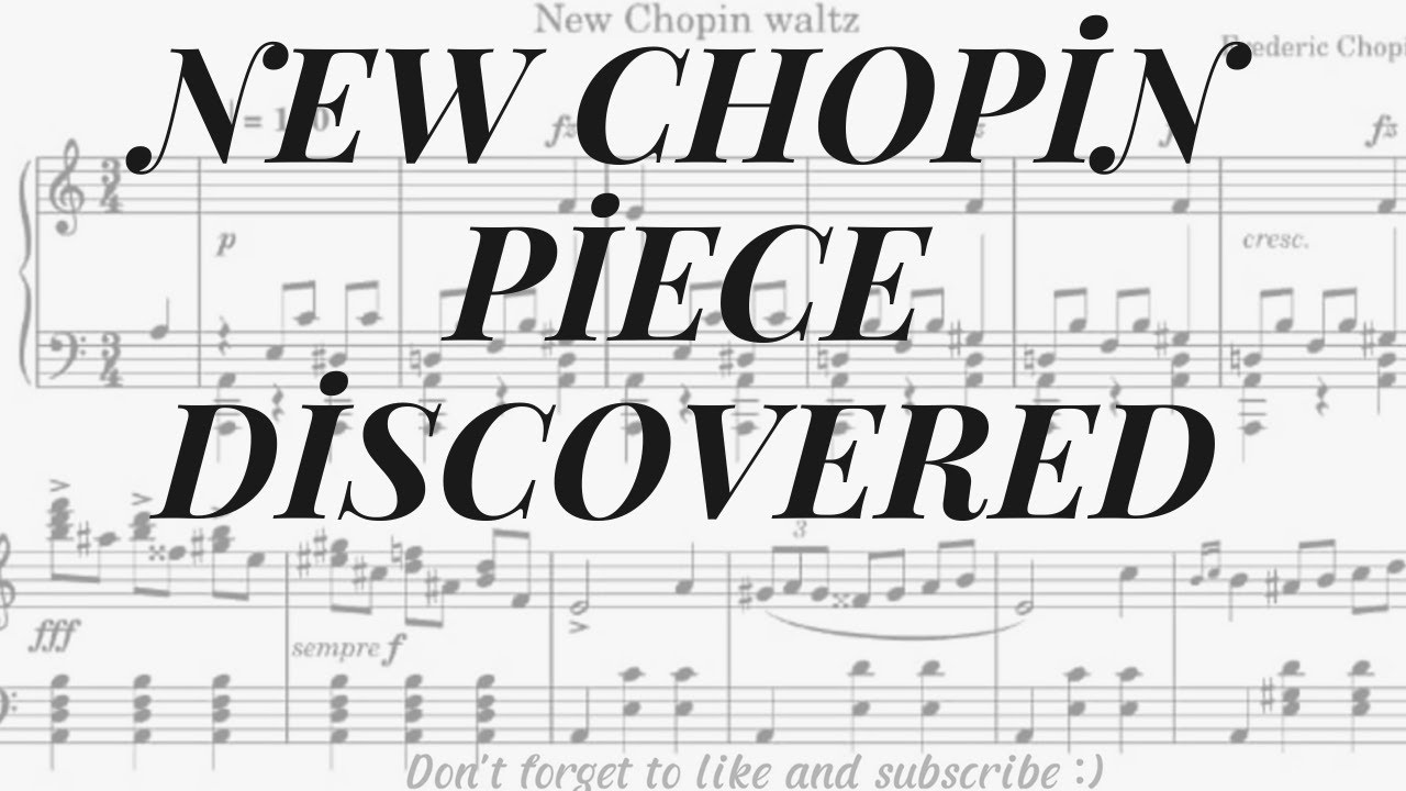 Chopin Wrote A New Music in 2024! / Waltz in A minor- Romantic Piano ...