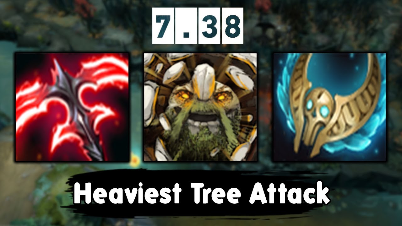 HEAVIEST Tree Attack with Magic Crit + Stygian Desolator Tiny Dota 2 ...