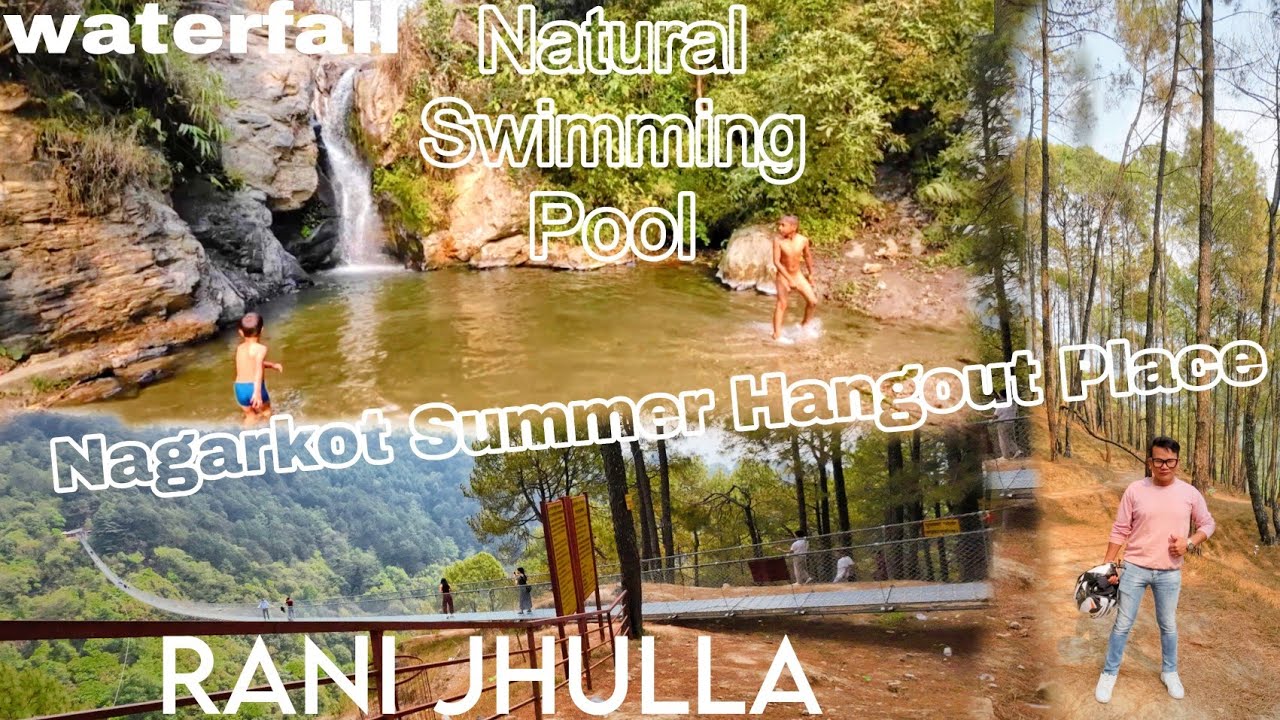 Nagarkot Suspension Bridge,National Swimming Pool & Waterfall | Summer ...