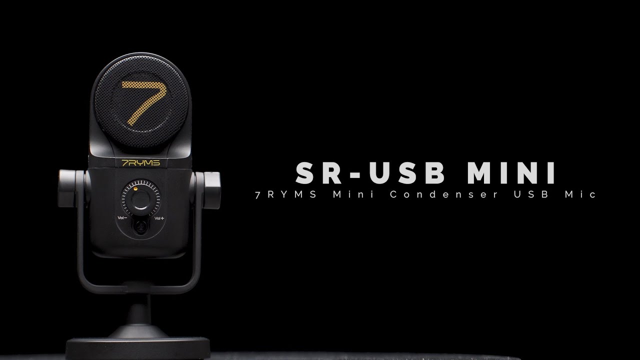 Introducing the #7Ryms SR-USB MINI, Mini Condenser USB Microphone - YouTube