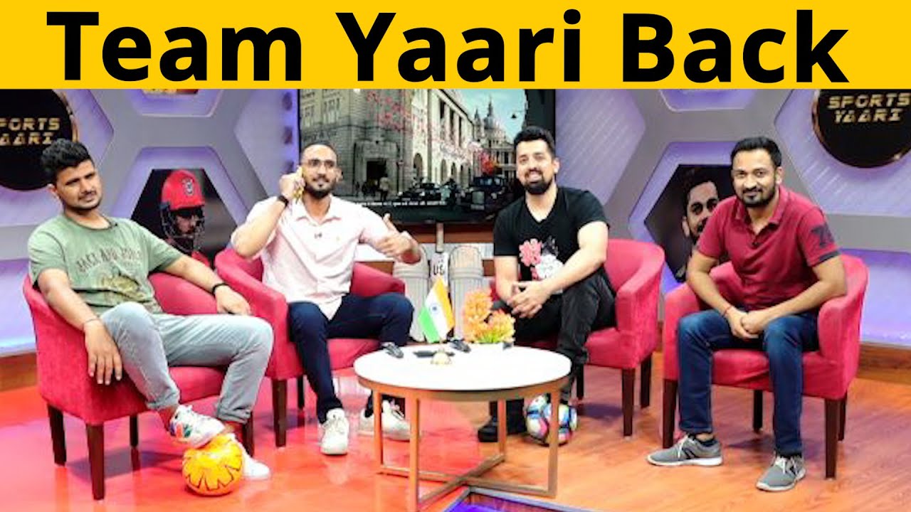 🔴Live:Yaari Talks: We Are Back! - YouTube