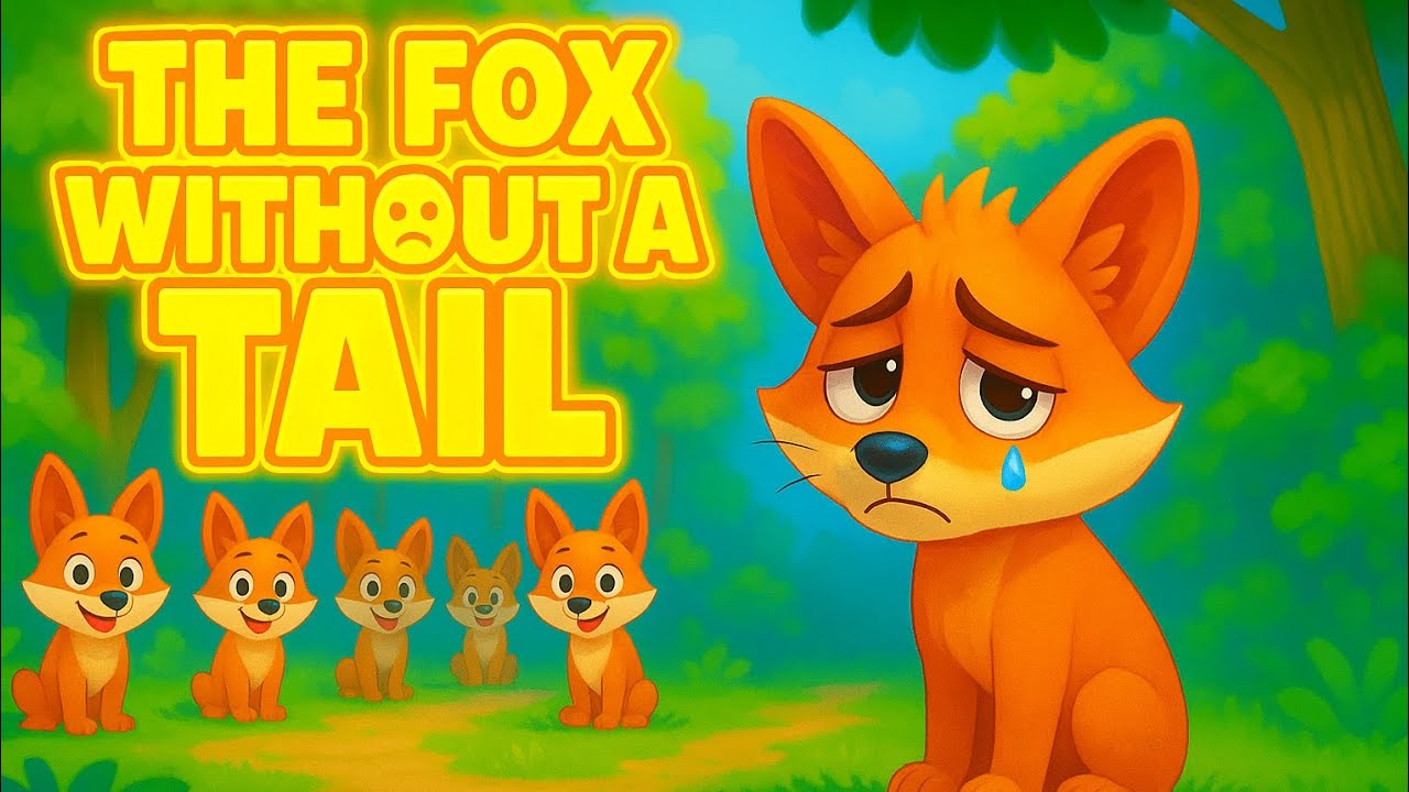 The fox without a tail. Moral story for kids - YouTube