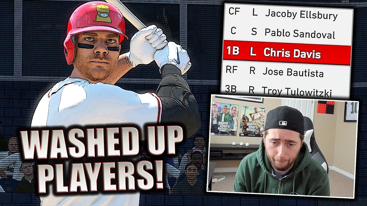 WASHED UP PLAYERS TEAM BUILD! MLB THE SHOW 19 DIAMOND DYNASTY - YouTube