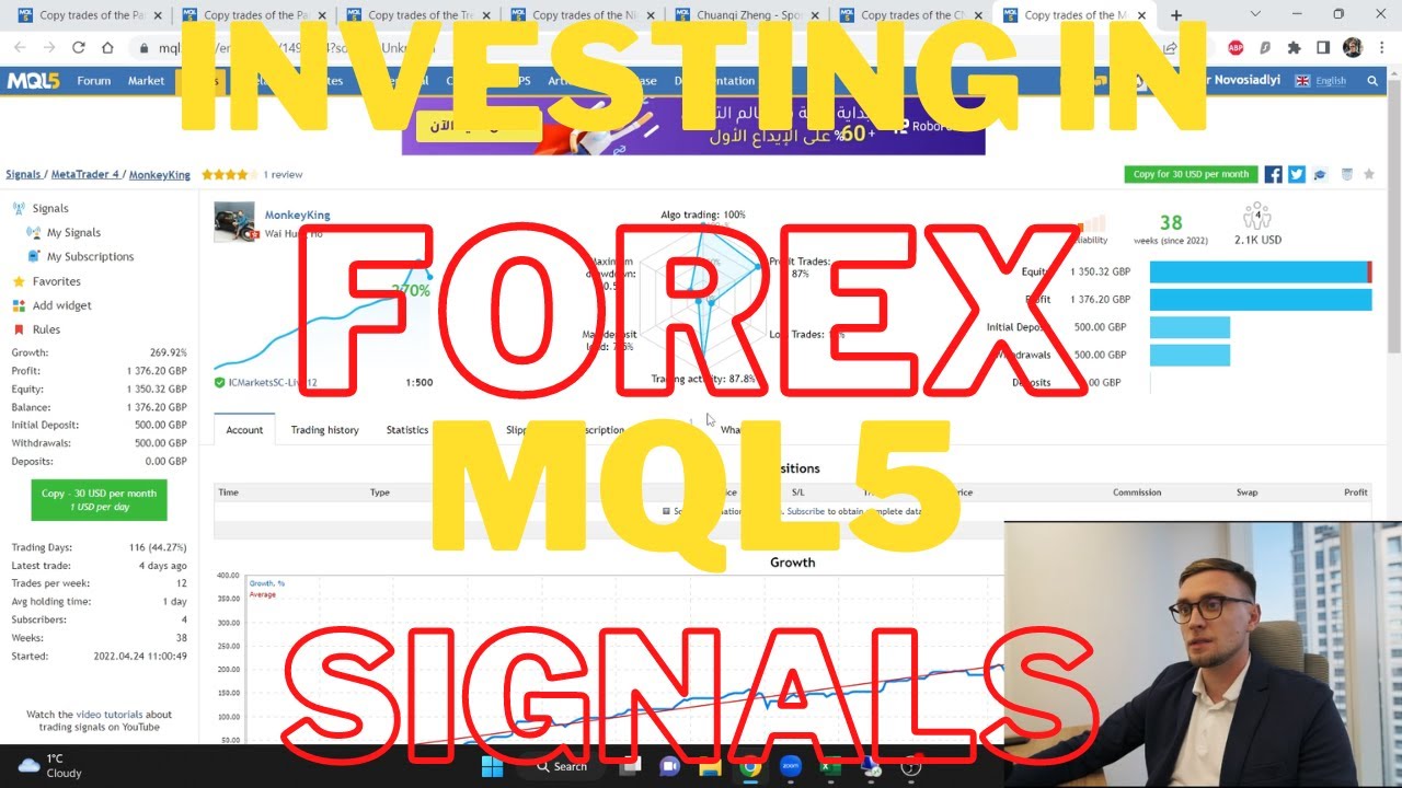 Best Mql5 Signals To Invest In 2023 Part 2 My Own Rating Of The Most Profitable Forex Signals 8642