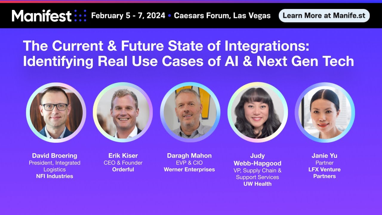 The Current & Future State of Integrations - Identifying Real Use Cases of AI & Next Gen Tech ...