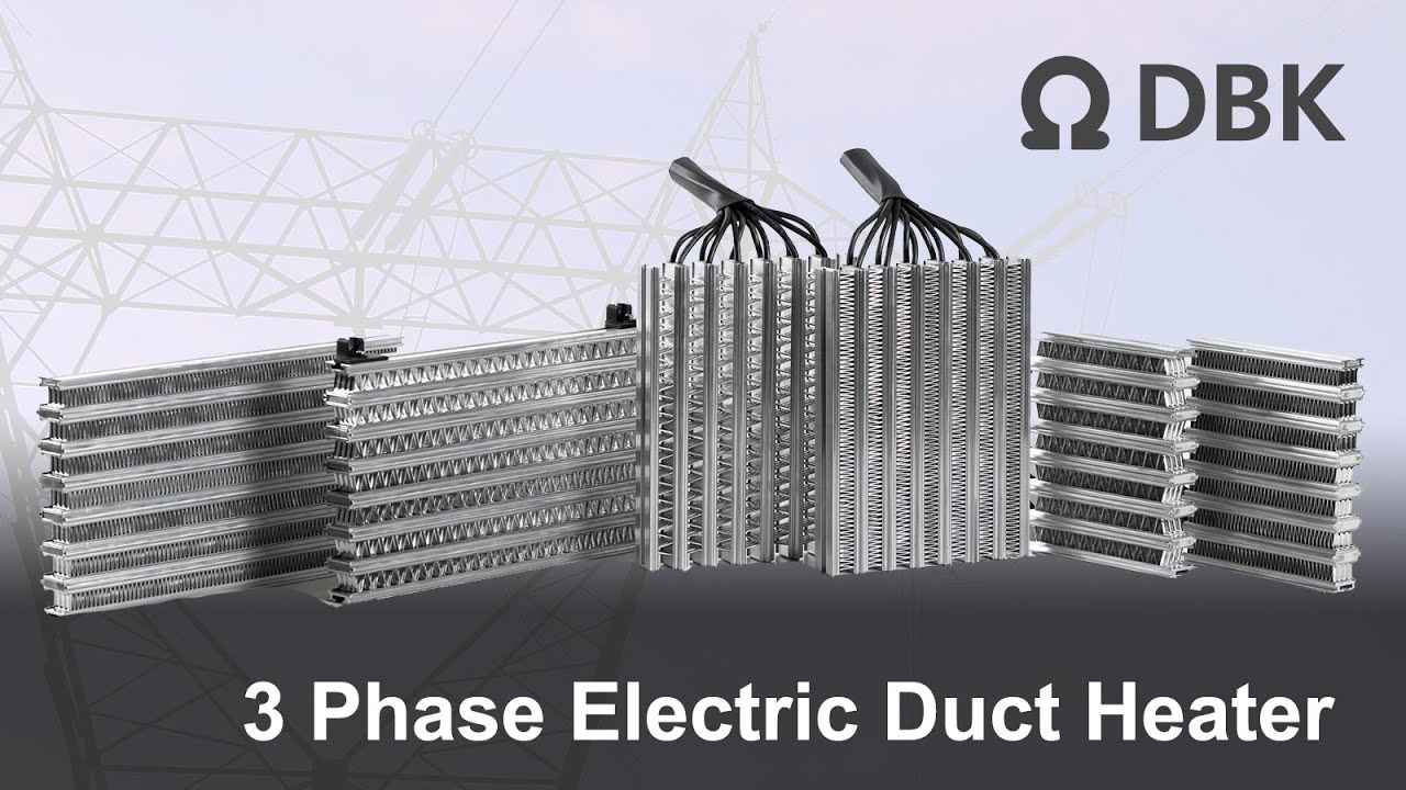 3 Phase Electric Duct Heaters - YouTube