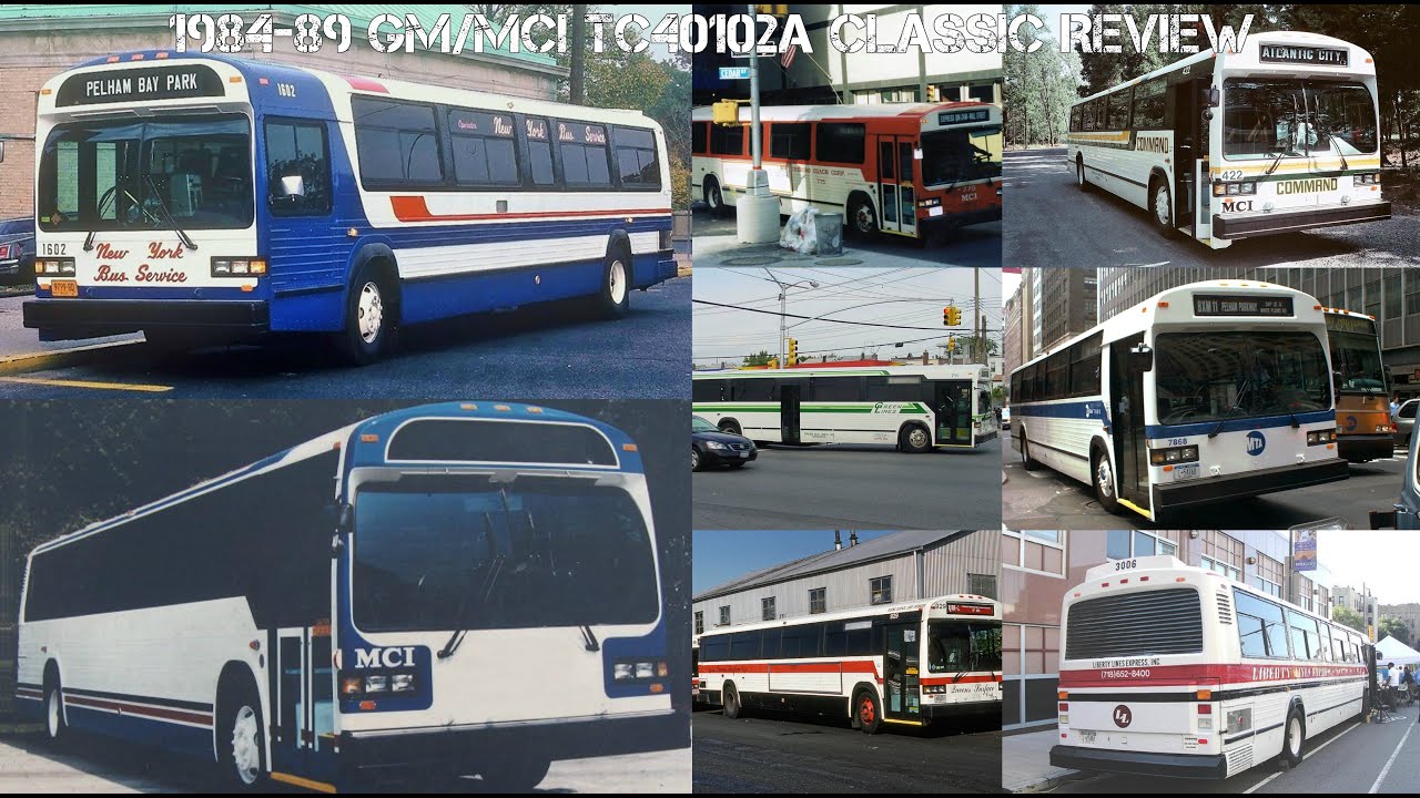PBL/MTA Bus: 1984-89 GM/MCI TC40102A Classic Review - YouTube