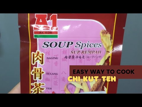 Easy way to cook | Chi Kut Teh - YouTube