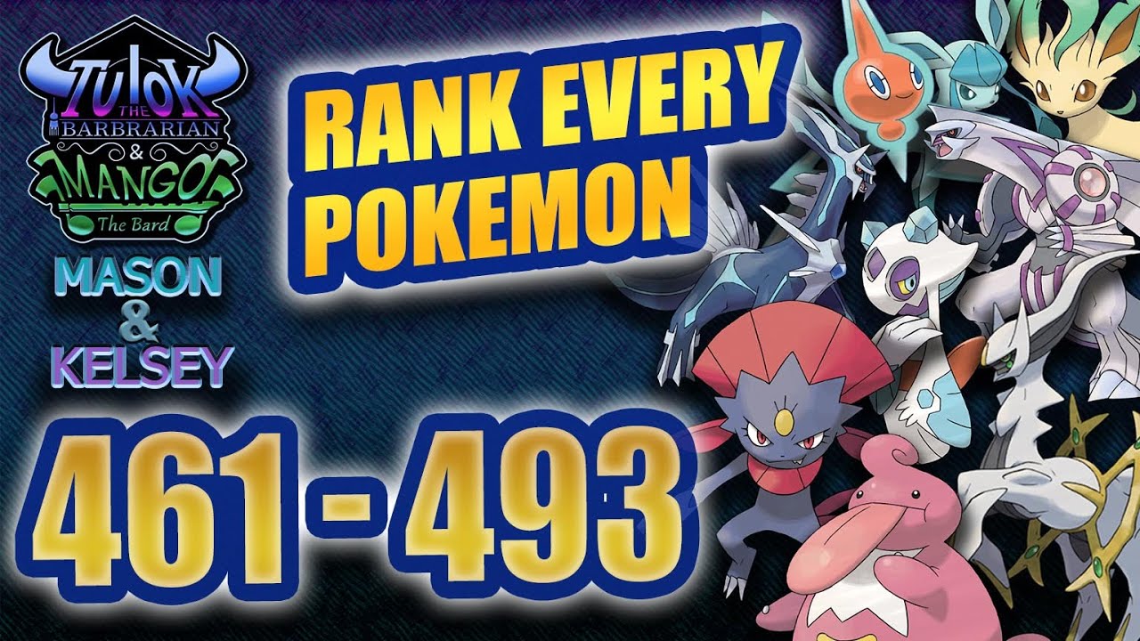 Tulok and Mango Rank Every Single Pokemon Part 9 - YouTube