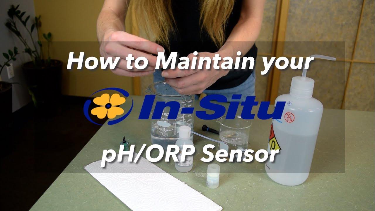 How to Maintain Your In-Situ pH/ORP Sensor - YouTube