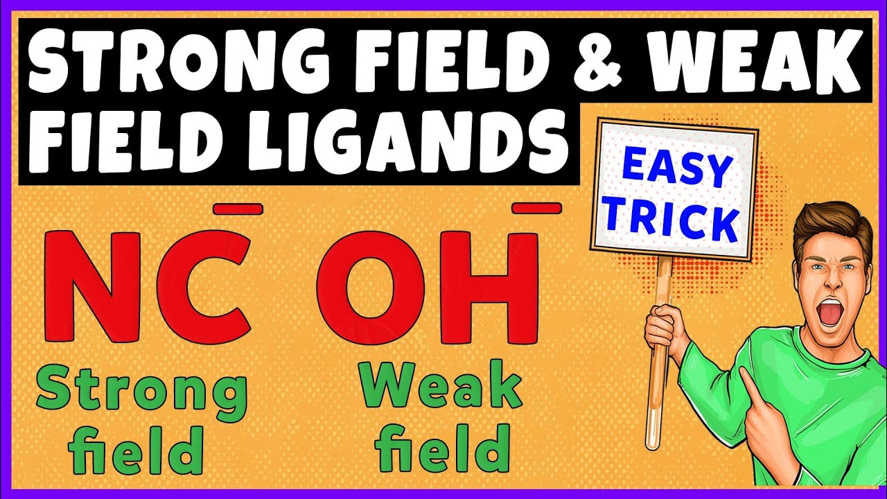 Trick to Learn Strong Field Ligands and Weak Field Ligands - YouTube